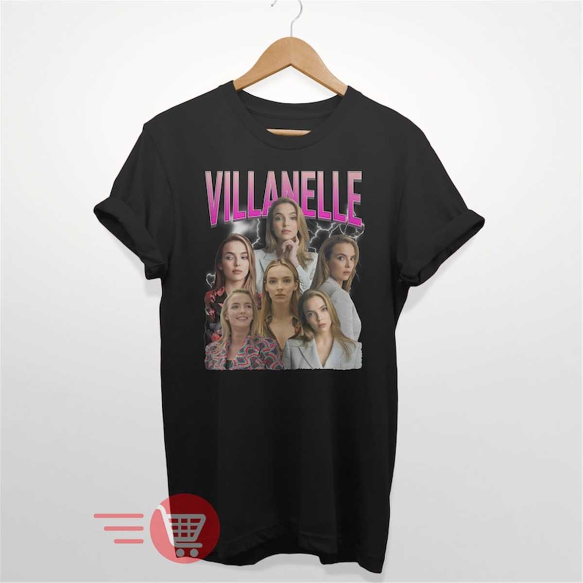 Villanelle tee vintage bootleg logo killing eve | Inspire Uplift