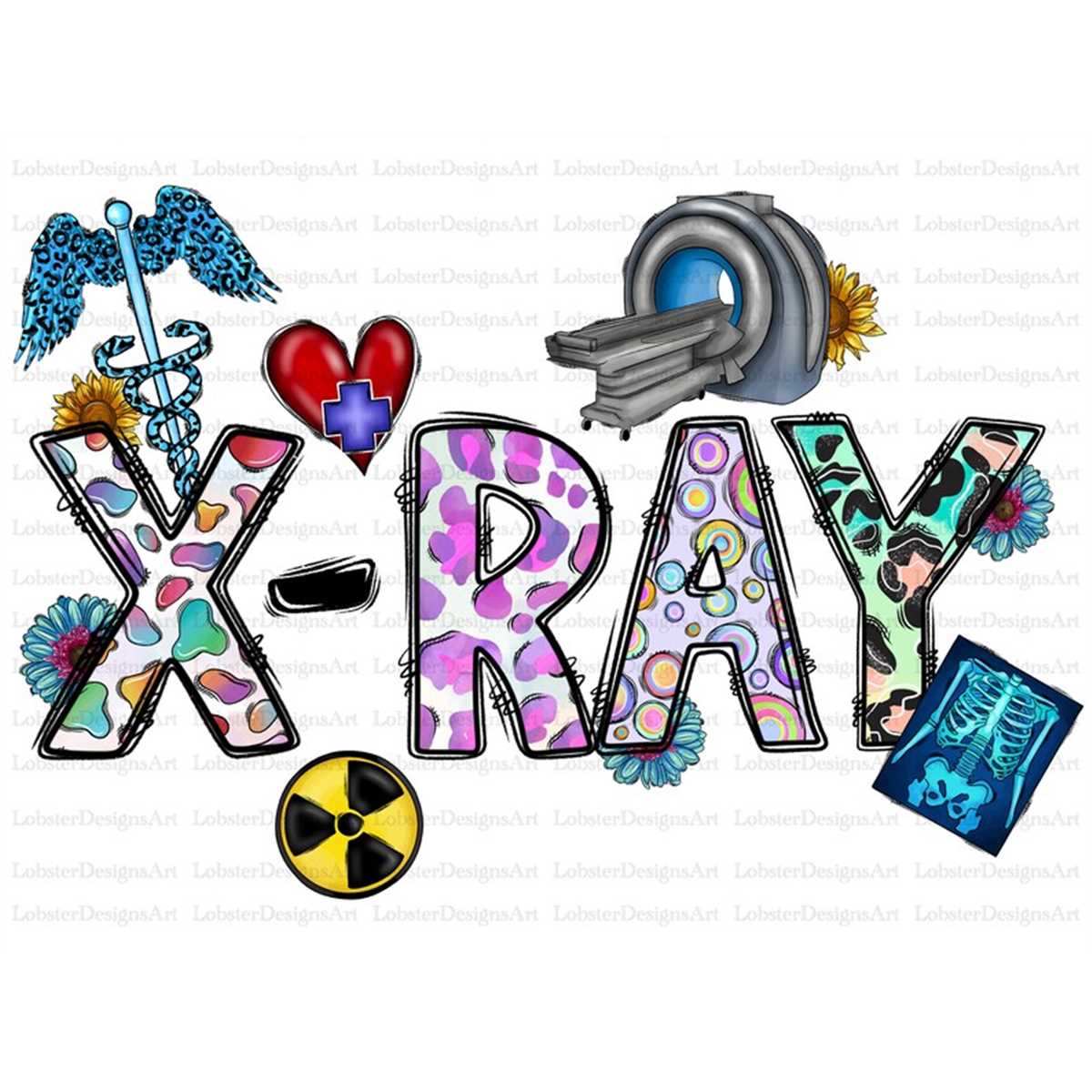 X-Ray Sublimation Design Png, X-Ray Png,Nurse Life Png, X-Ra - Inspire ...