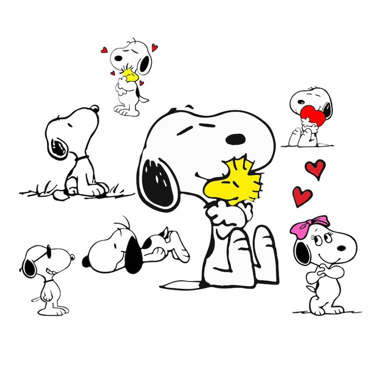 Snoopy svg, peanuts svg, Snoopy svg cricut, snoopy svg layer | Inspire ...