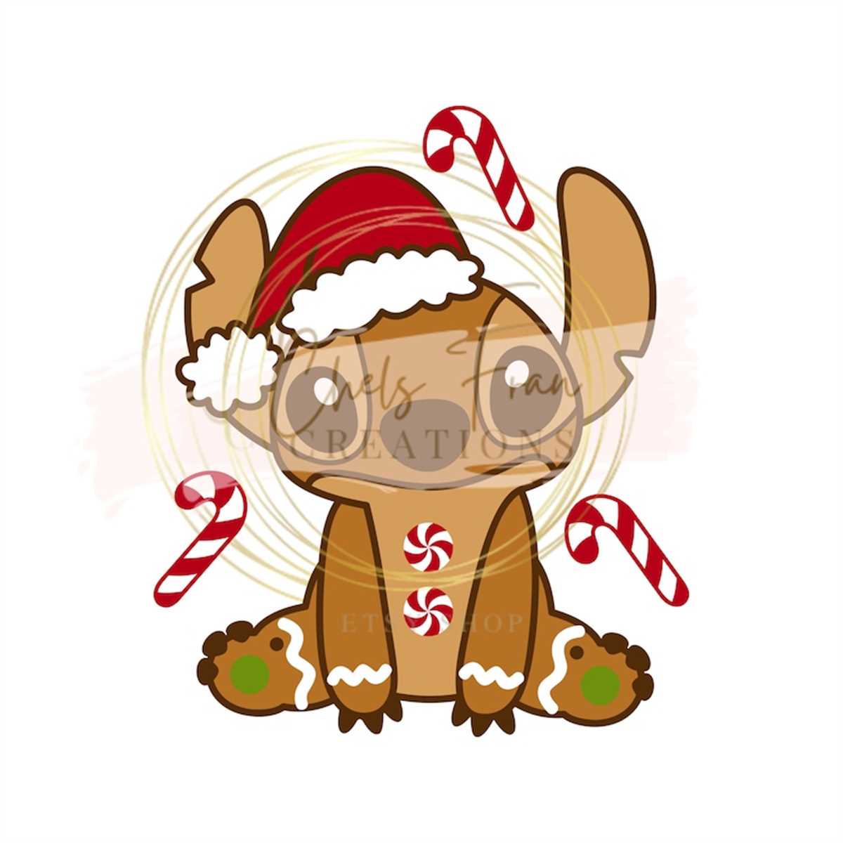 Gingerbread Stitch DXF, SVG, PNG jpeg, eps Files Silohuette | Inspire ...