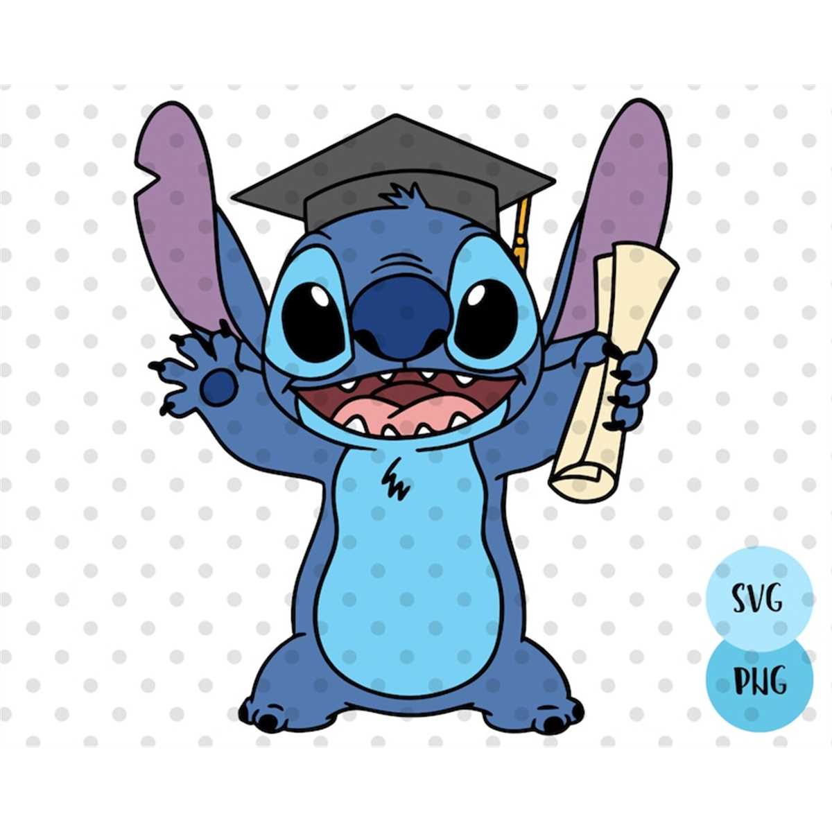Stitch Graduation SVG, Graduate svg, class of 2023 svg, grad | Inspire ...