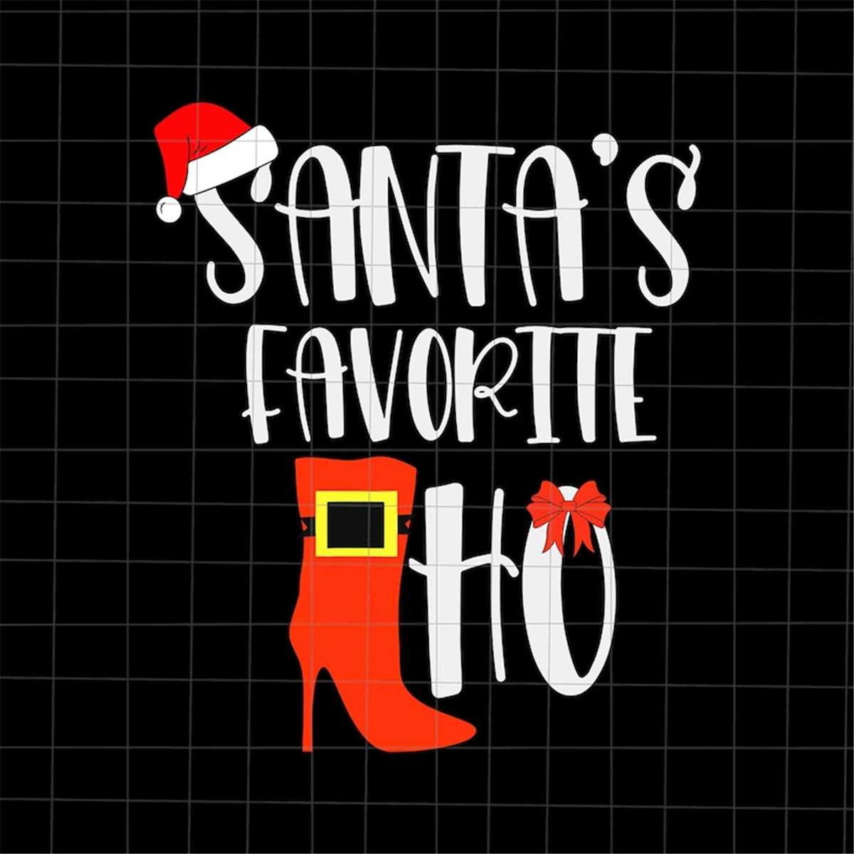 Santas Favorite Ho Svg Santa Naughty Christmas Svg Santa X Inspire