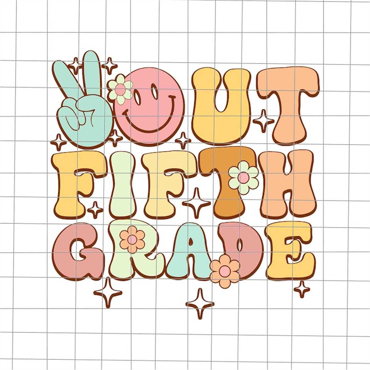 Out Fifth Grade Svg, Goodbye 5th Grade Svg, Last Day Of Scho | Inspire ...