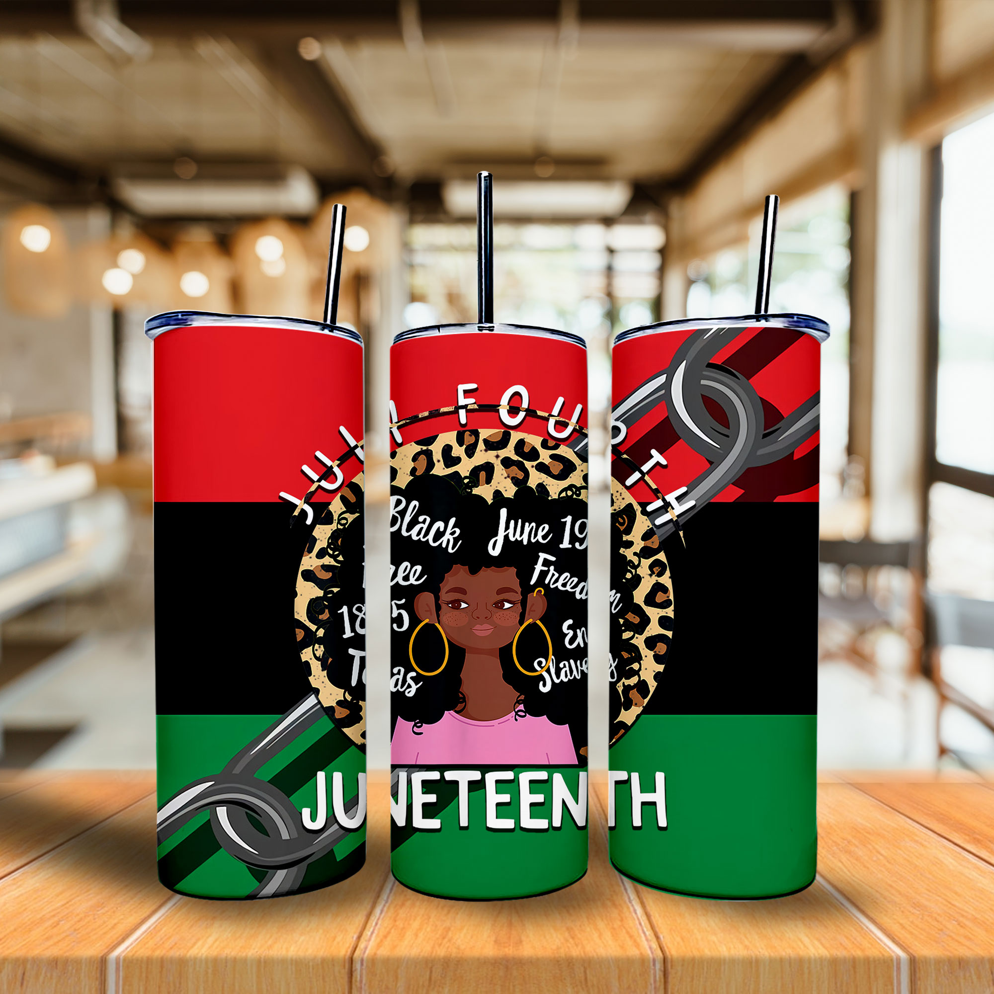 Juneteenth designs Tumbler Wrap 30 - Inspire Uplift