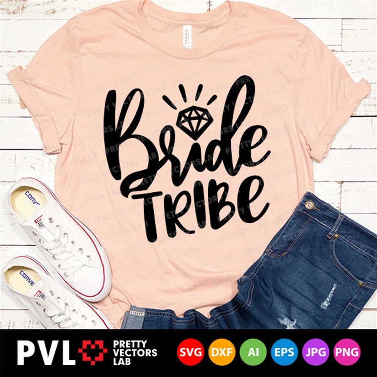 Bride Tribe Svg, Bride Squad Svg, Wedding Svg, Bridal Party | Inspire ...