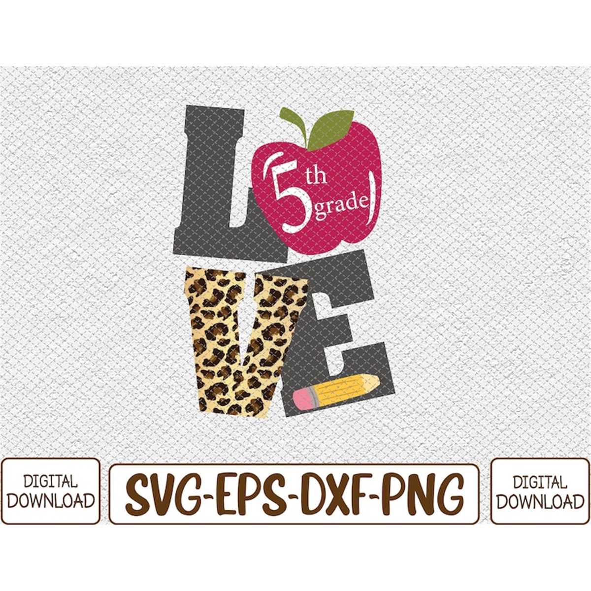 Back to School Love Fifth Grade Fifth Grader Fifth Grade Te | Inspire ...