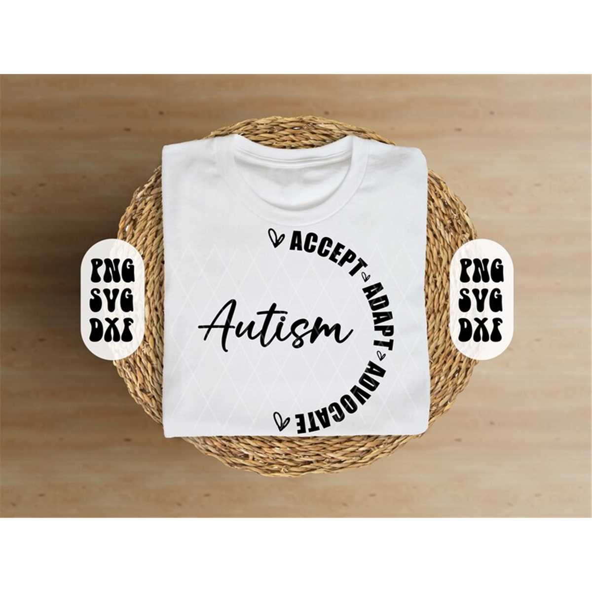 Autism Awareness SVG, Accept Adapt Advocate SVG, Autism Quot | Inspire ... Autism Awareness SVG, Accept Adapt Advocate SVG, Autism Quot | Inspire ...