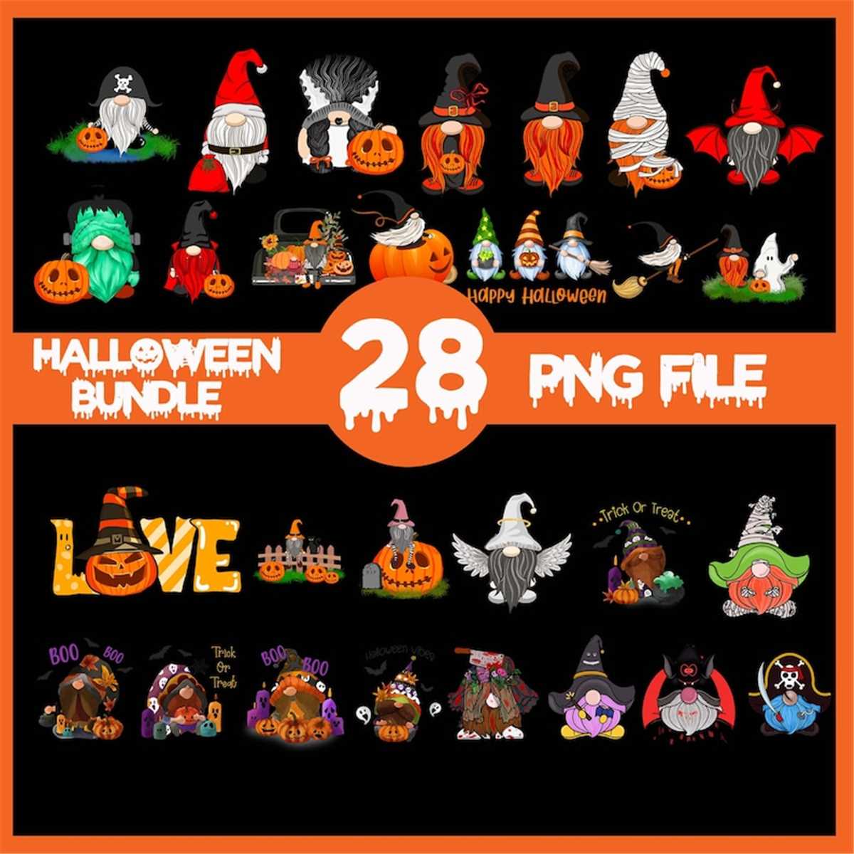 Gnomes Halloween Svg Bundle, Gnomes Halloween Png, Gnomes Bu | Inspire ...