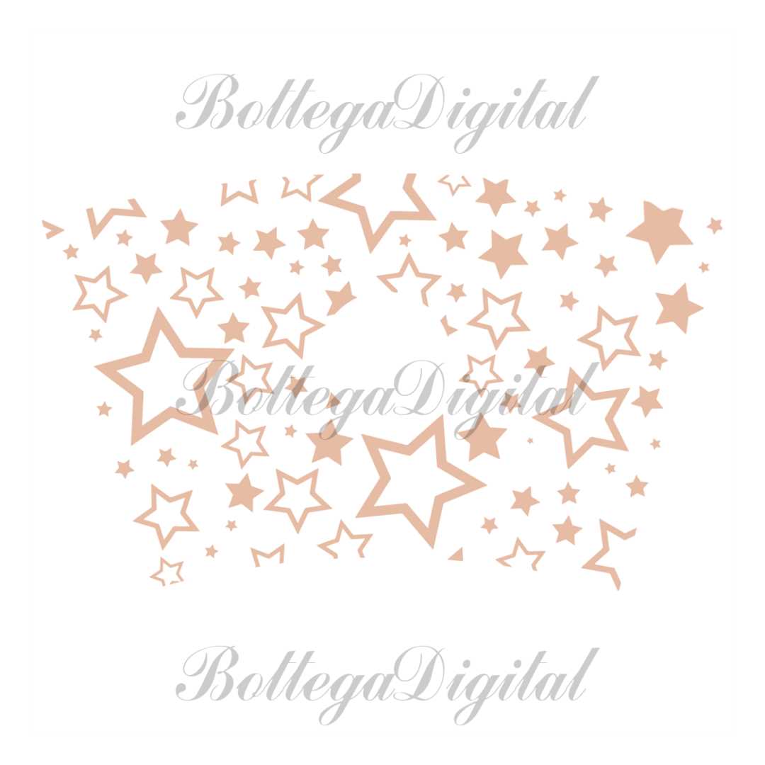 Starbucks Stars Full Wrap Svg, Trending Svg, Starbucks Wrap - Inspire ...