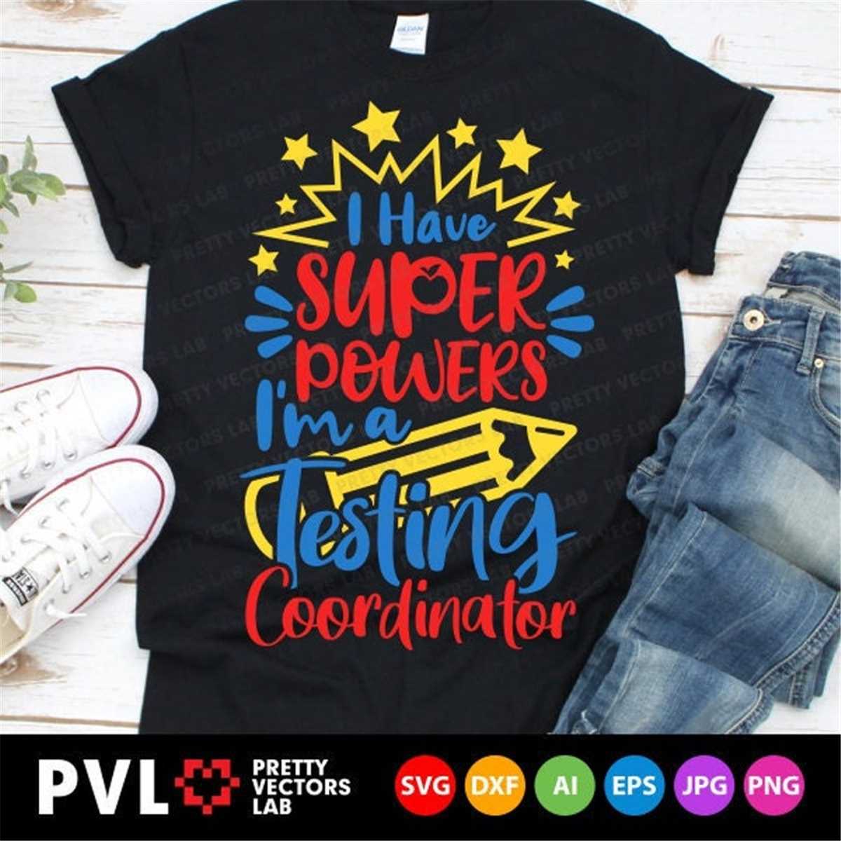 Testing Coordinator Svg, Testing Day Svg, Educator Cut Files - Inspire ...