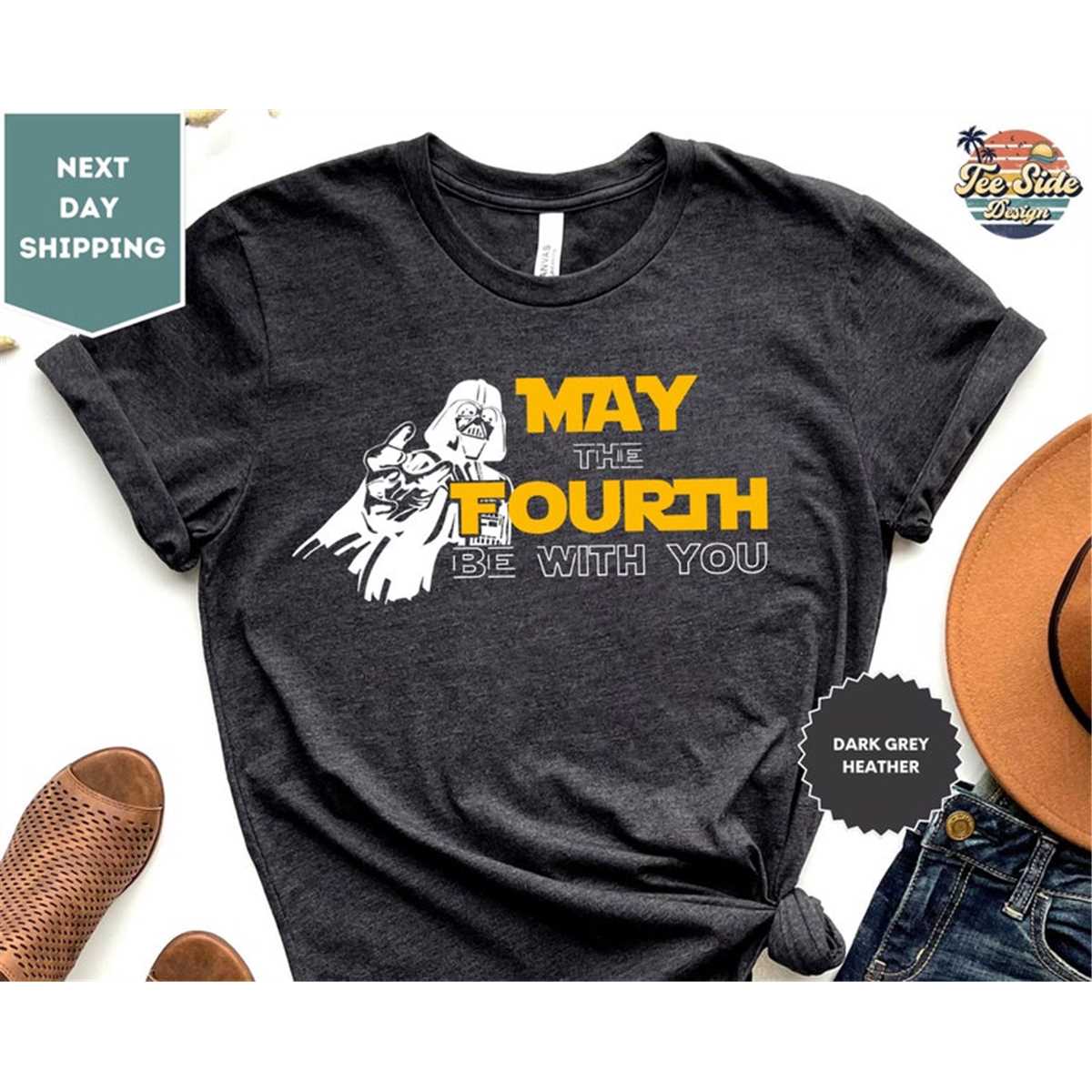May The 4th Be With You Shirt, Darth Vader Shirt, Star Wars - Inspire ...