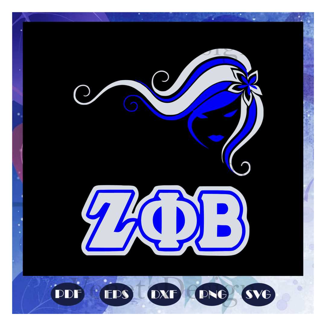 Zeta svg, zeta phi beta, Zeta Phi beta svg, Z phi B, zeta sh - Inspire ...