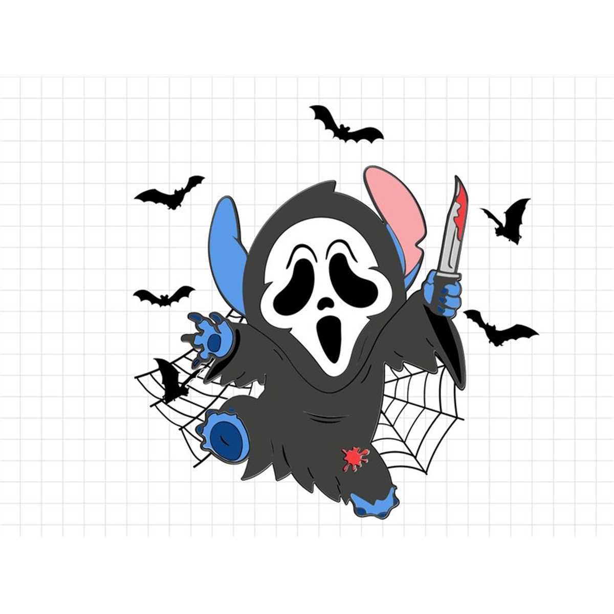 Halloween Scream Svg, Stitch Scream Svg, Halloween Svg, Stit | Inspire ...