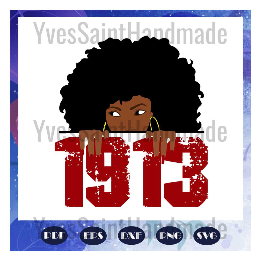 Black girl 1913, Delta sigma theta, sigma theta gifts,1913 s - Inspire ...