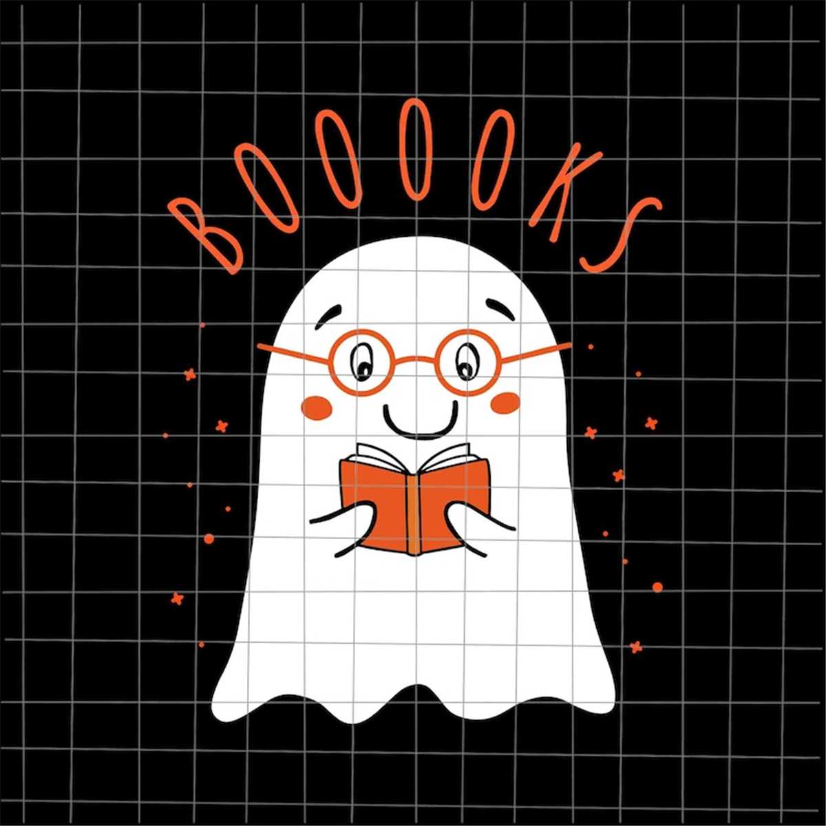 Booooks Svg, Halloween Teacher Librarian Books Reading Ghost | Inspire ...