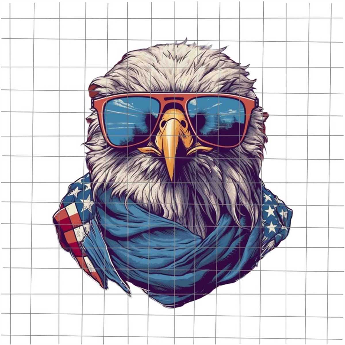 4th Of July Png, American Bald Eagle Mullet Png, America Eag | Inspire ...