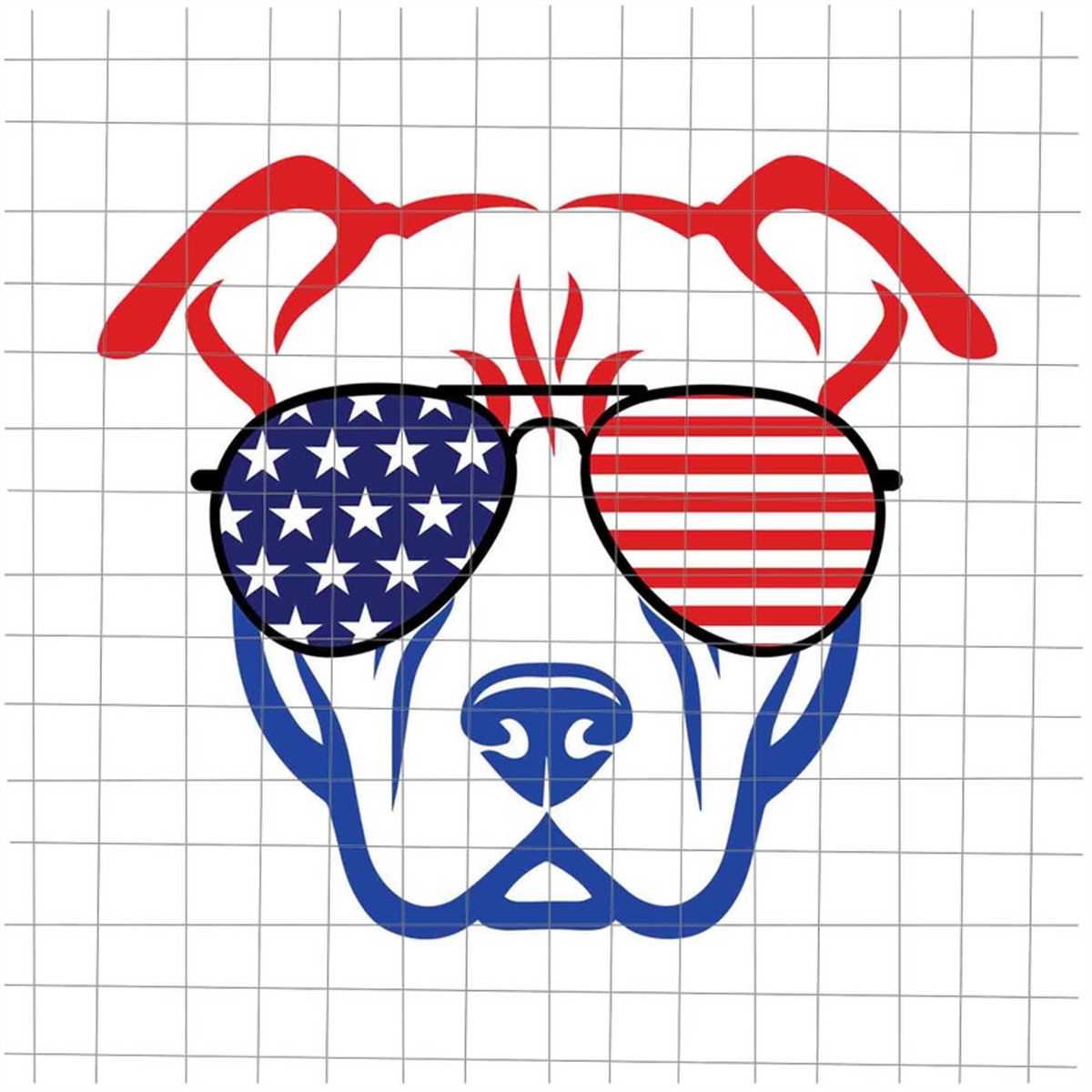 Pitbull American Flag 4th Of July Svg, Pitbull 4th Of July S | Inspire ...