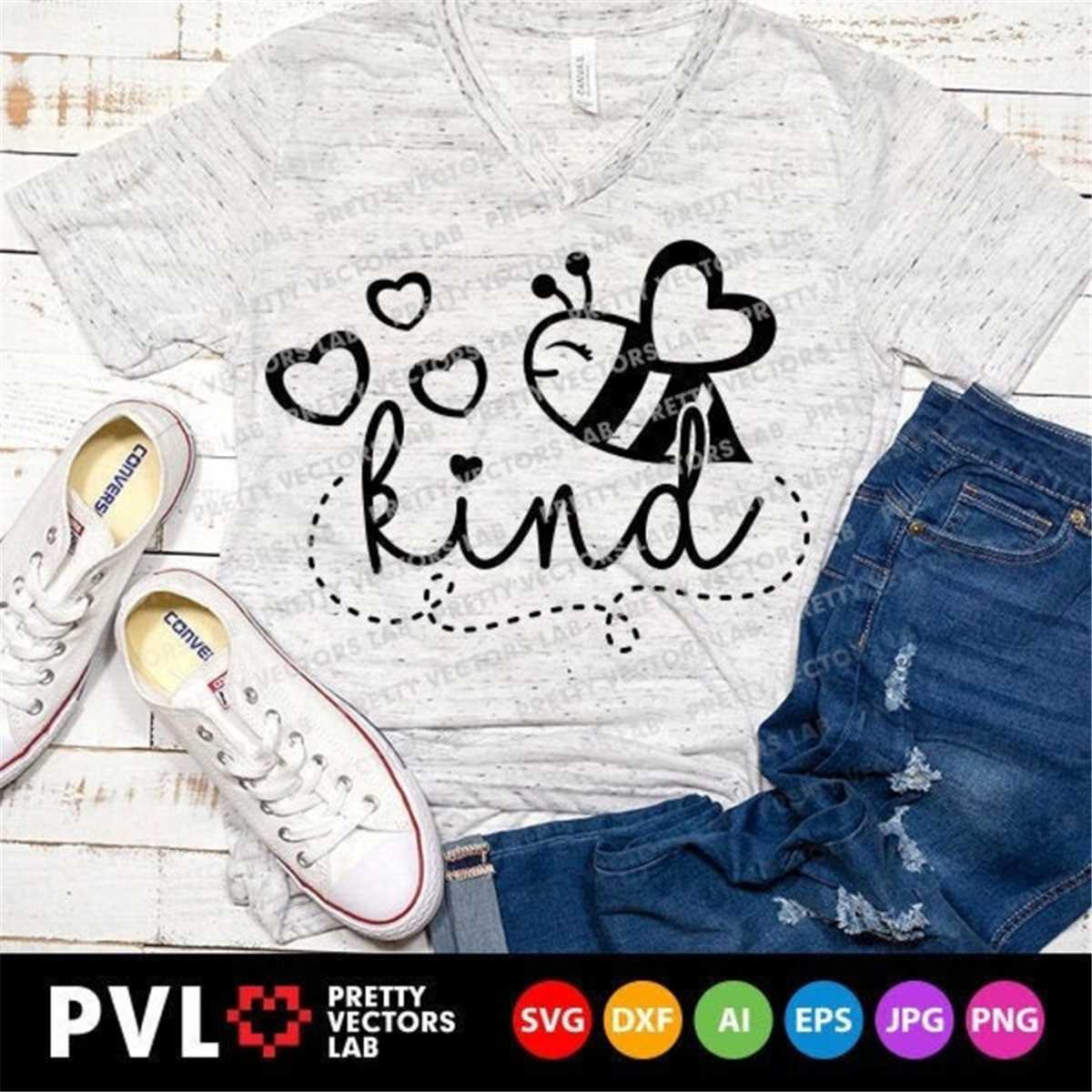 Bee Kind Svg, Be Kind Svg, Kindness Svg Dxf Eps Png, Cute Be | Inspire ...