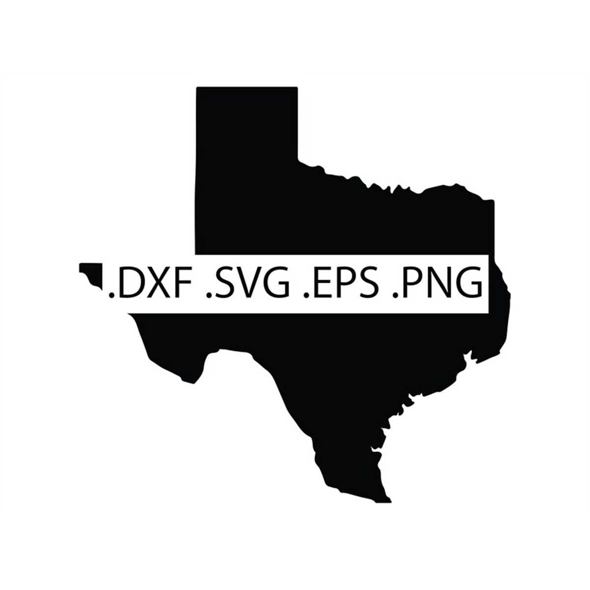 Detailed Texas Outline - Digital Download, Instant Download, | Inspire ...