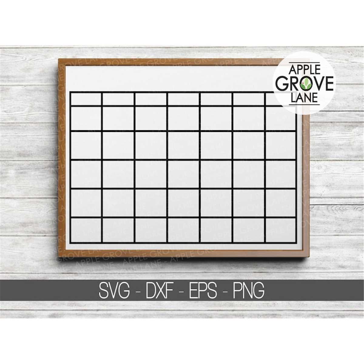 Blank Calendar Svg - Calendar Outline Svg - Calendar Svg - C - Inspire ...