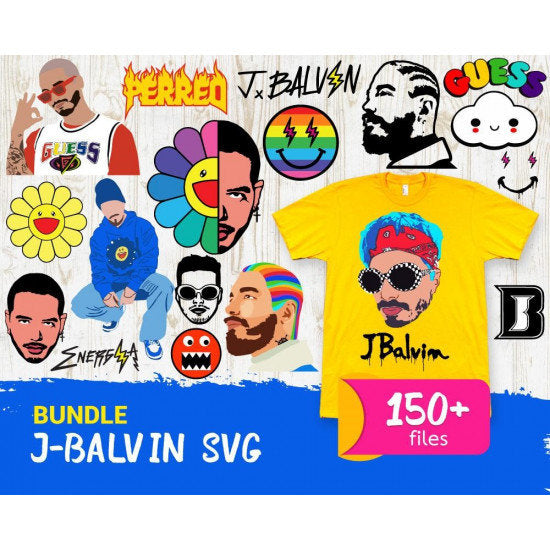 J Balvin logo bundle SVG, J Balvin SVG, J Balvin logo bundle | Inspire ...