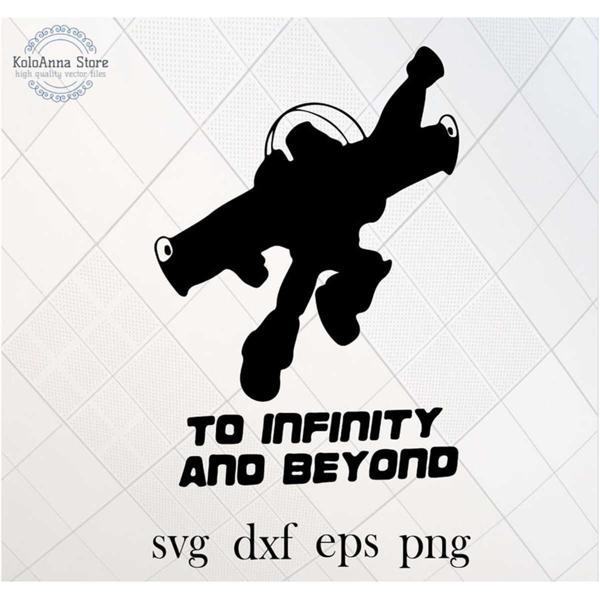 to infinity and beyond svg, toy svg, cut file, vector, silho | Inspire ...
