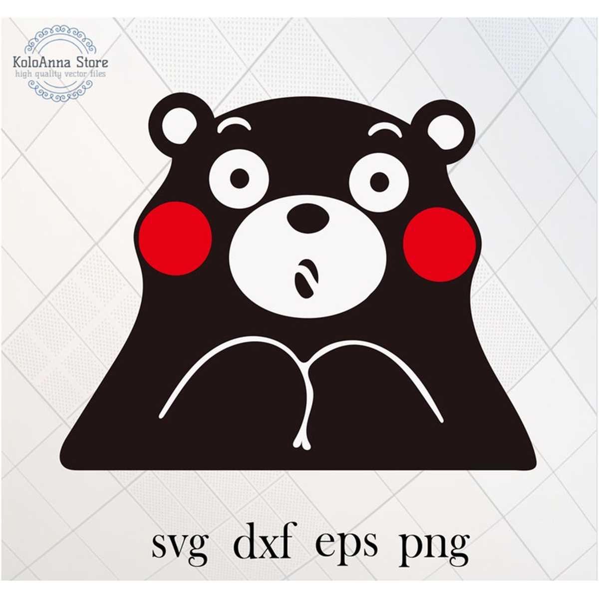 kumamon svg, kumamoto svg, kumamon silhouette, kumamon cut f | Inspire ...