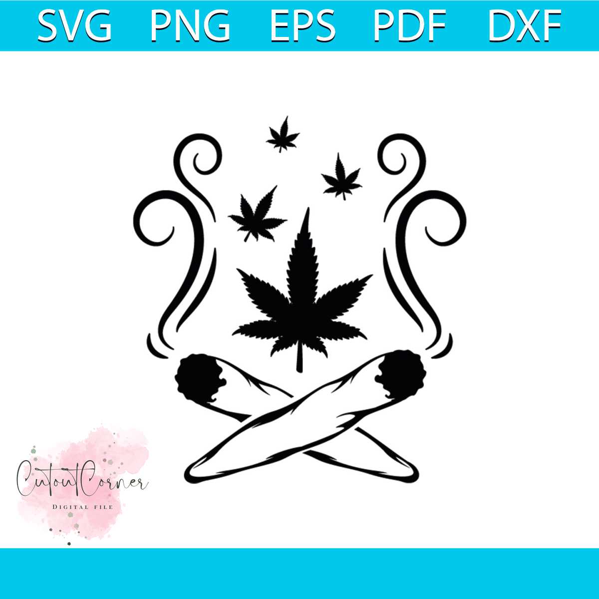 Marijuana Leaf Cannabis Svg, Cannabis Svg, Marijuana Leaf Sv | Inspire ...