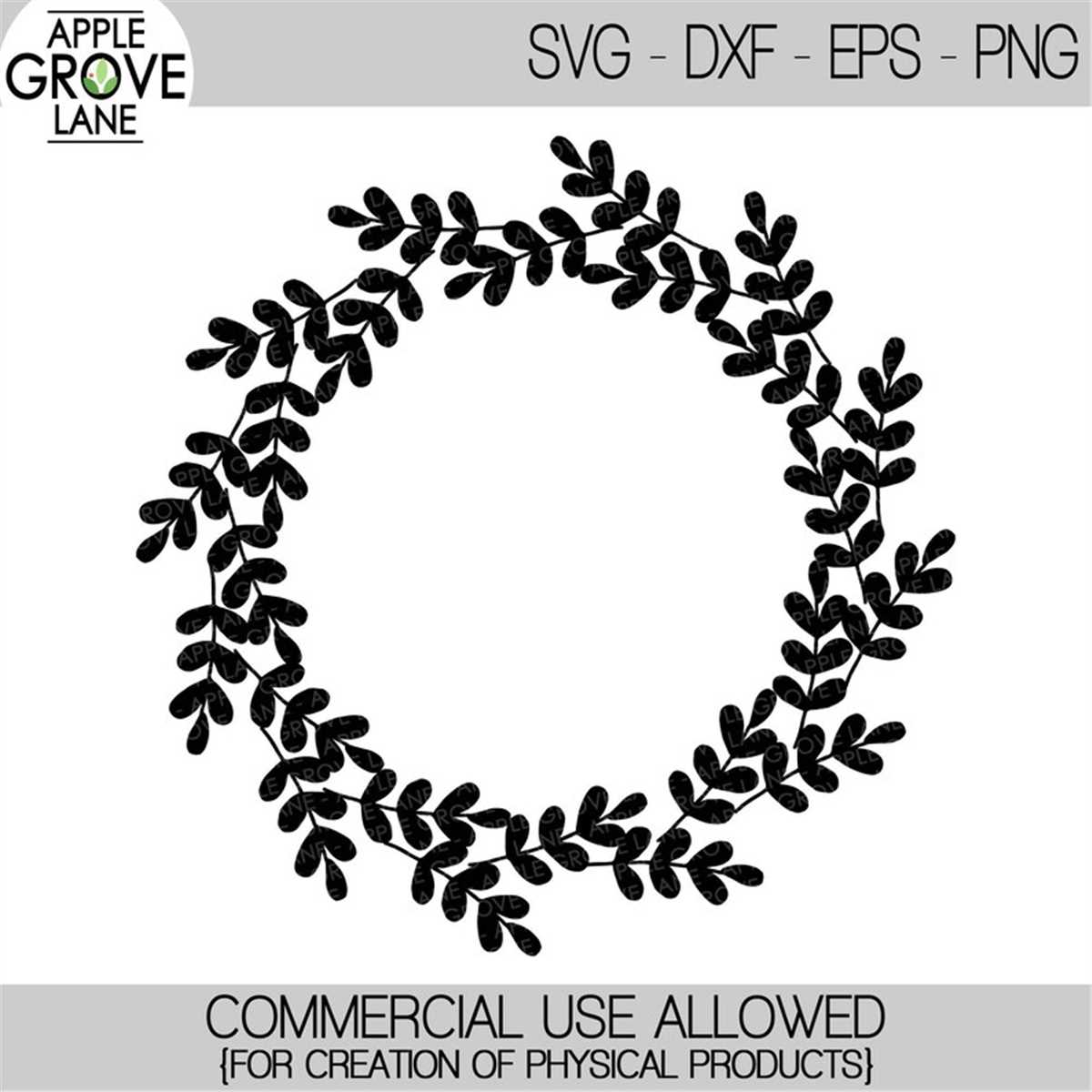 Hand Drawn Wreath SVG - Laurel Wreath Svg - Wreath Svg - Fal - Inspire ...
