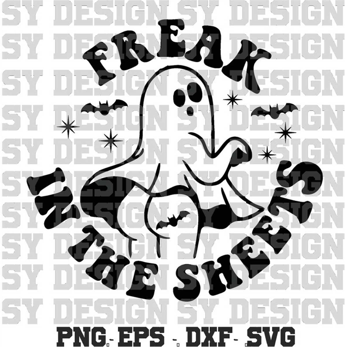 Freak In The Sheets Svg | Ghost Svg | Cute Ghost Svg | Spook | Inspire ...