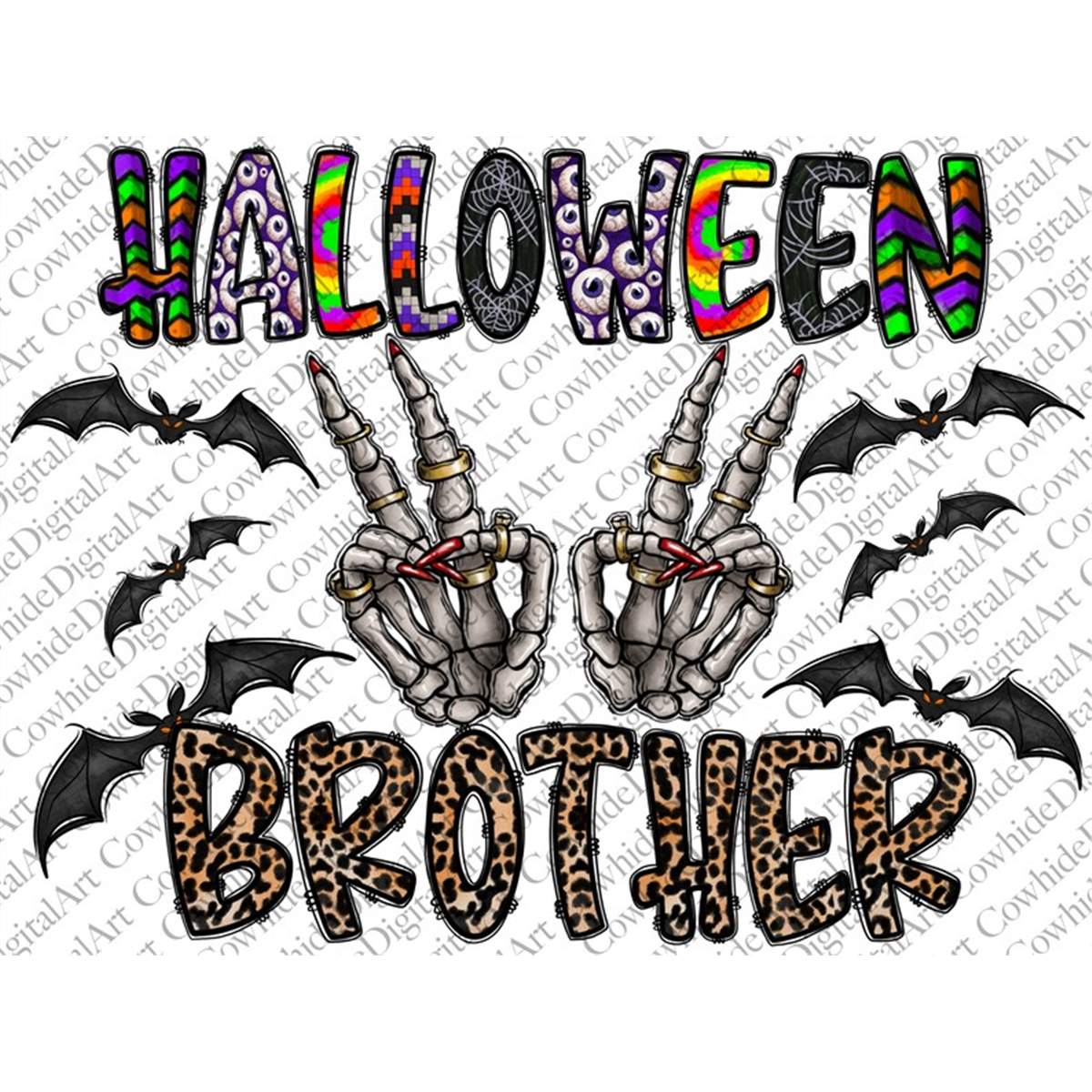 Halloween Brother Png, Western PNG, Halloween Png, Witchy Br | Inspire Uplift