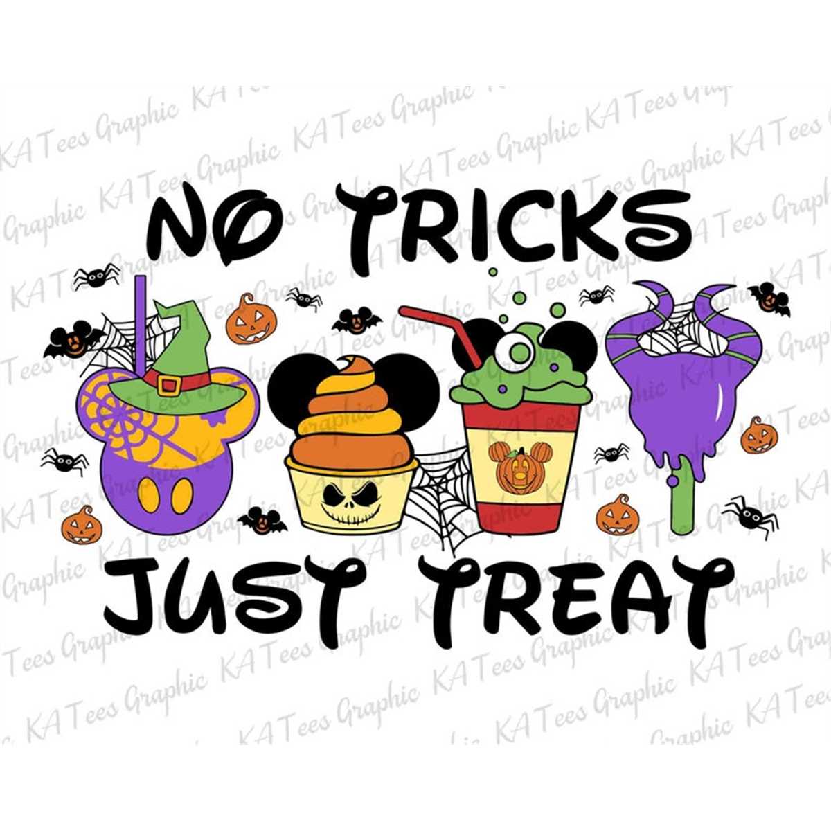 No Trick Just Treat SVG, Halloween Svg, Trick Or Treat Svg, | Inspire ...