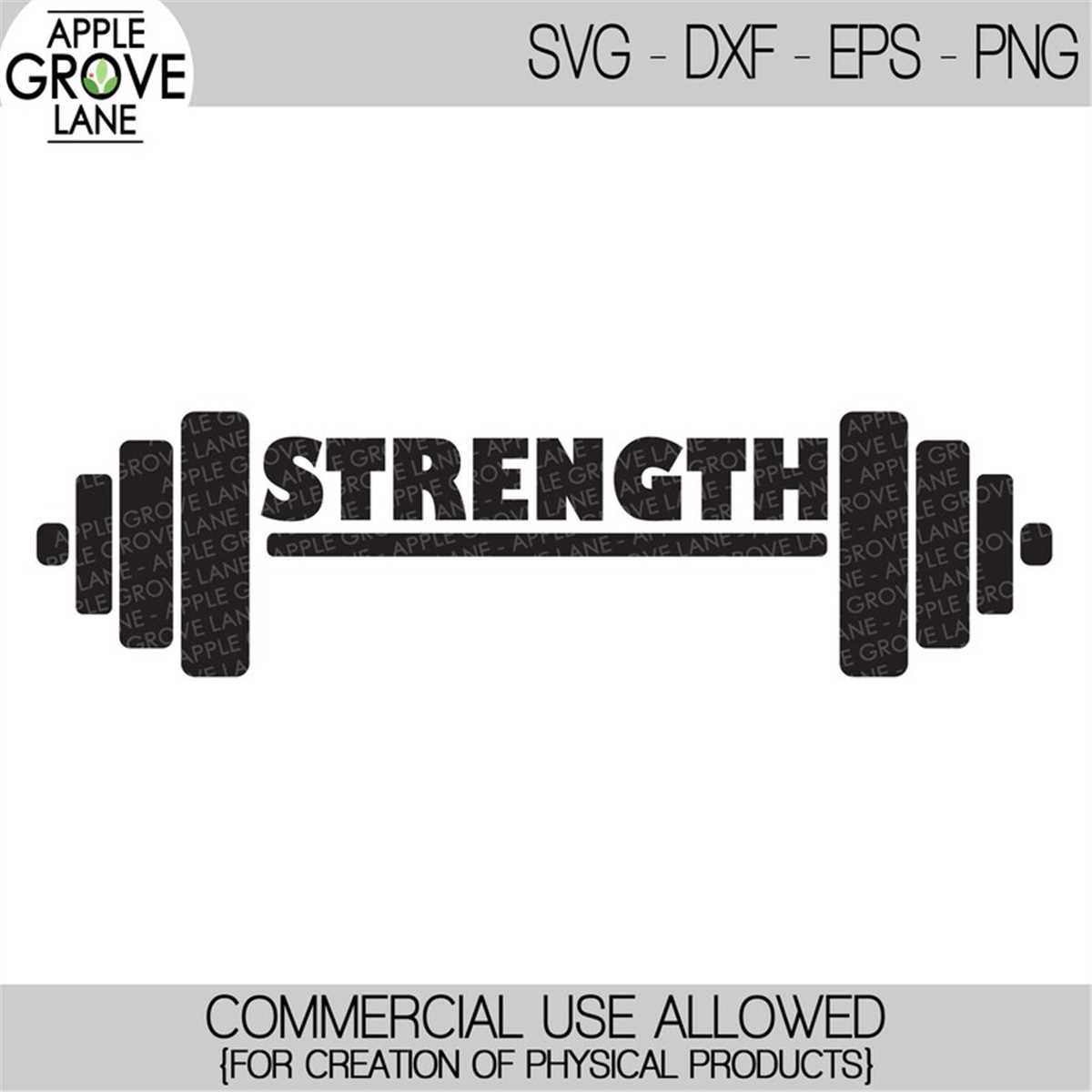 Fitness Svg, Workout Svg, Gym Svg, Strength Svg, Weight Lift | Inspire ...