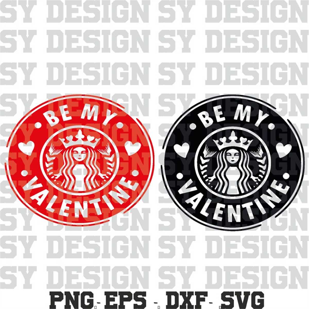 Be My Valentine SVG, Venti Cup Decal Svg, Coffee Ring Svg, C | Inspire ...