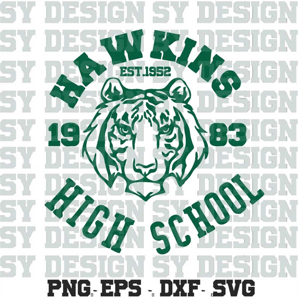 Hawkins shirt svg, Hawkins svg, Hawkins High School 1983 Gre | Inspire ...