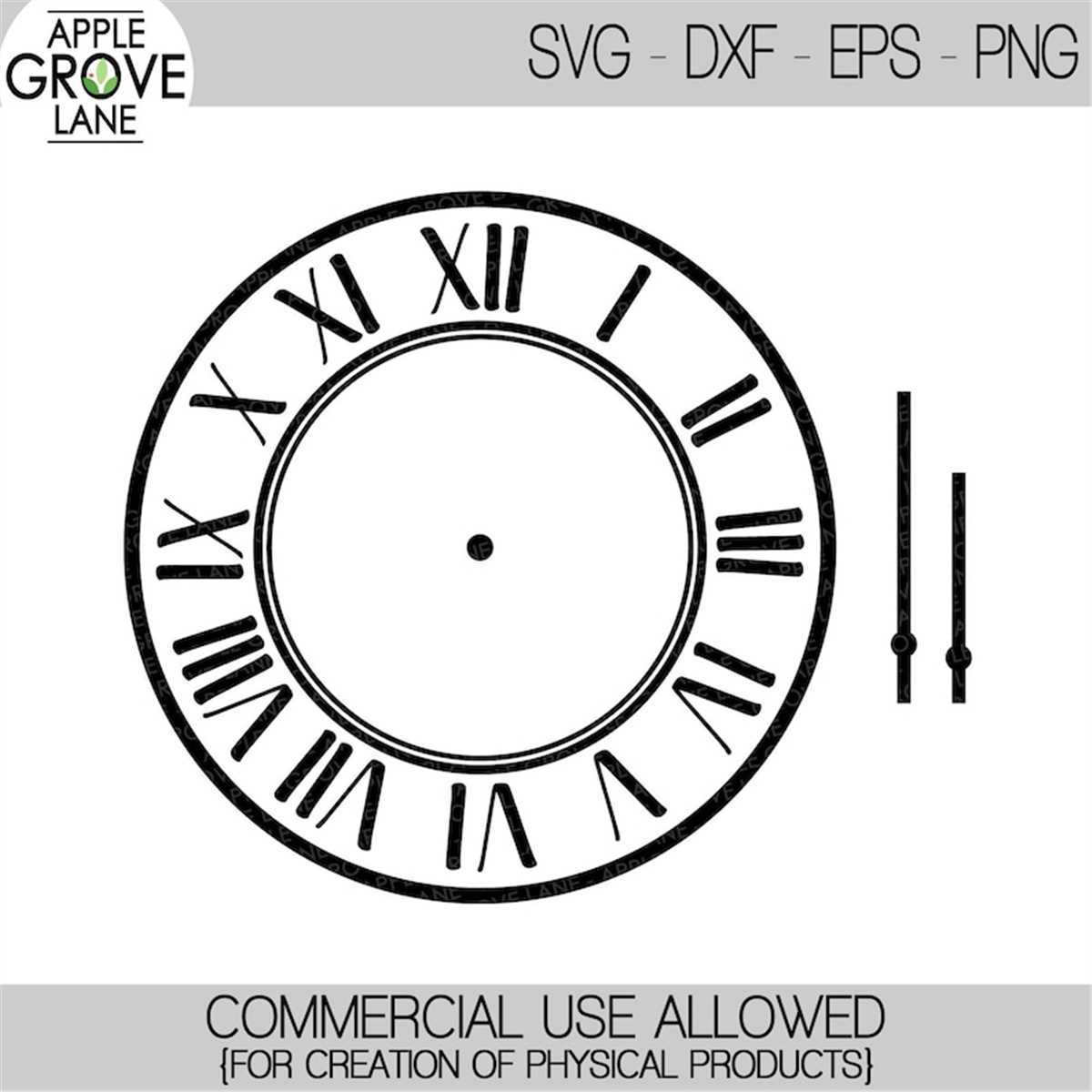 Clock Face Svg - Clock Svg - Clock Hands Svg - Clock Templat - Inspire ...