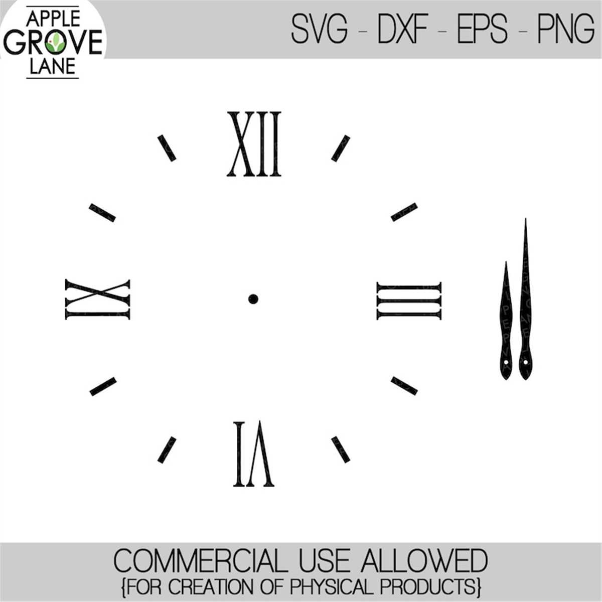 Clock Face Svg - Clock Svg - Clock Hands Svg - Clock Templat - Inspire ...