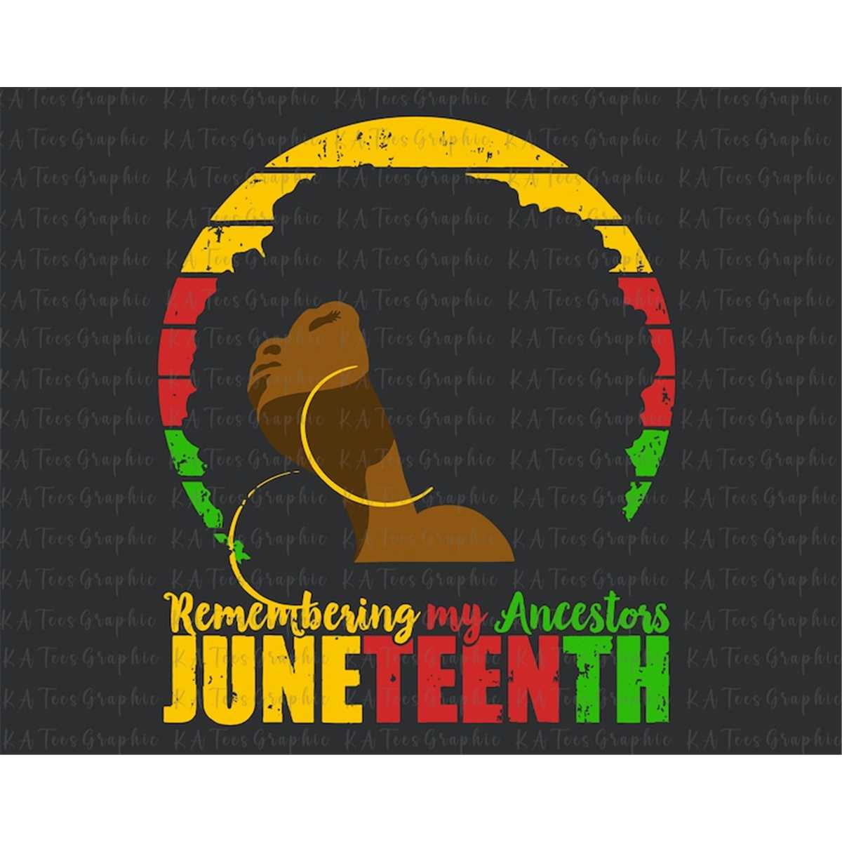 Remember My Ancestors Juneteenth Png, Juneteenth Png, Black - Inspire ...
