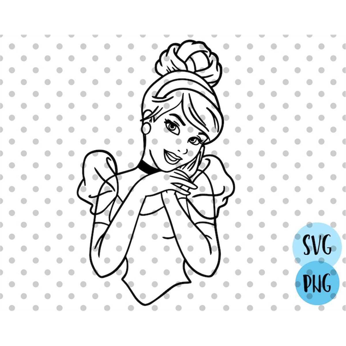 princess svg - Inspire Uplift