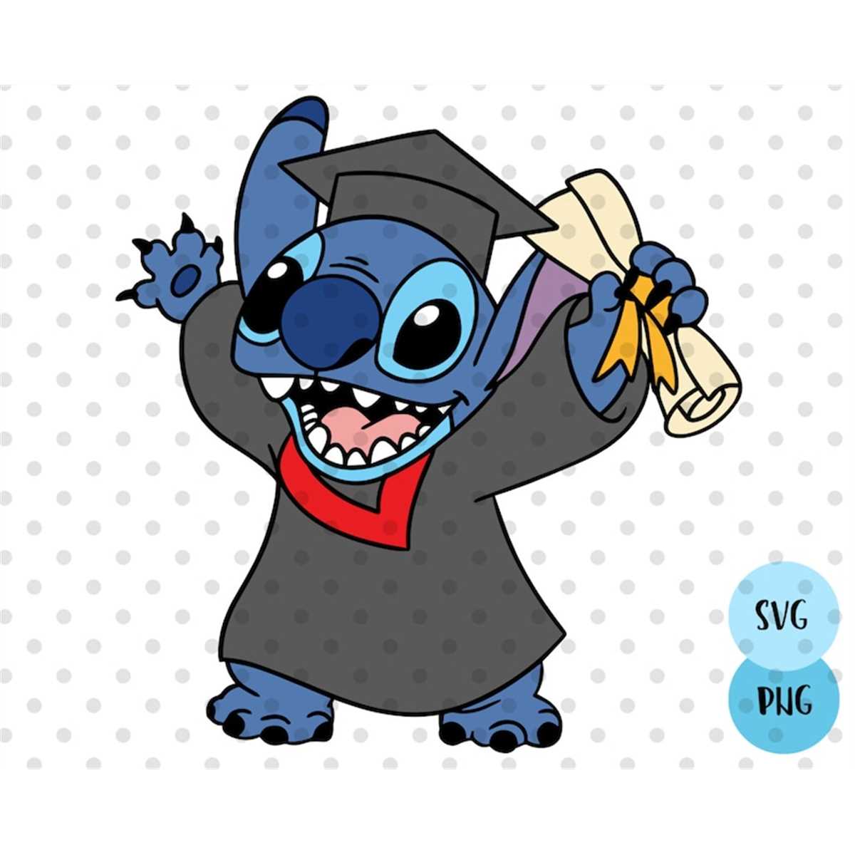 Stitch Graduation SVG, Graduate svg, class of 2023 svg, grad | Inspire ...