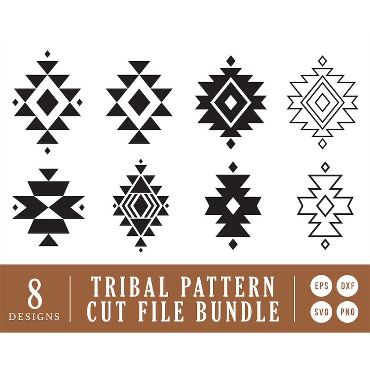 Tribal Pattern SVG | Geometric Pattern SVG | diy Tile SVG | - Inspire ...