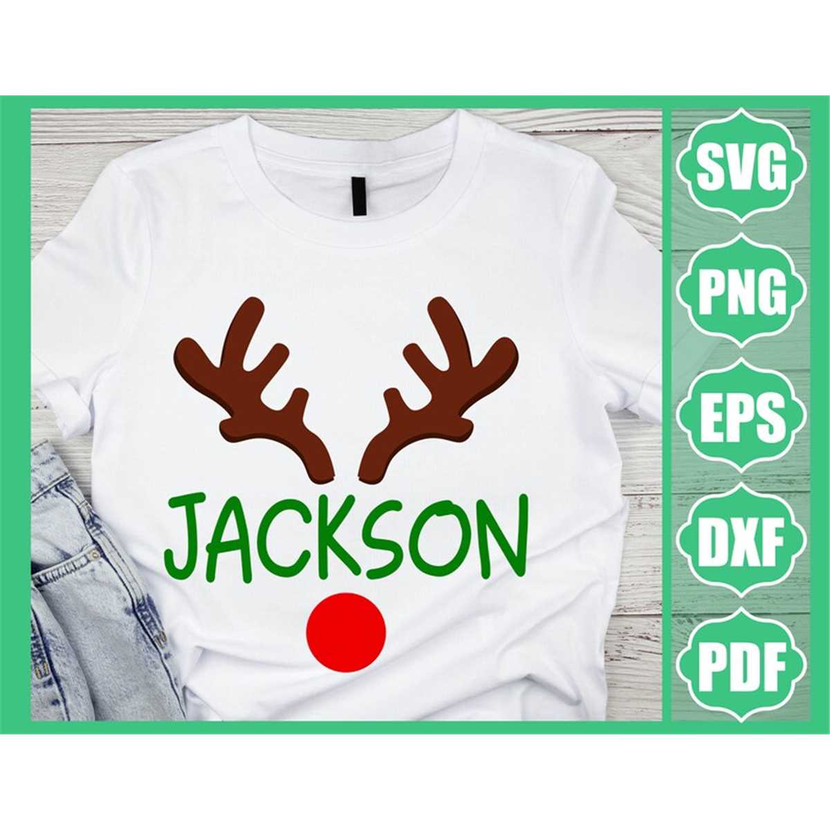 Rudolph/Reindeer Frame SVG, Christmas SVG, Rudolph SVG, Digi | Inspire ...