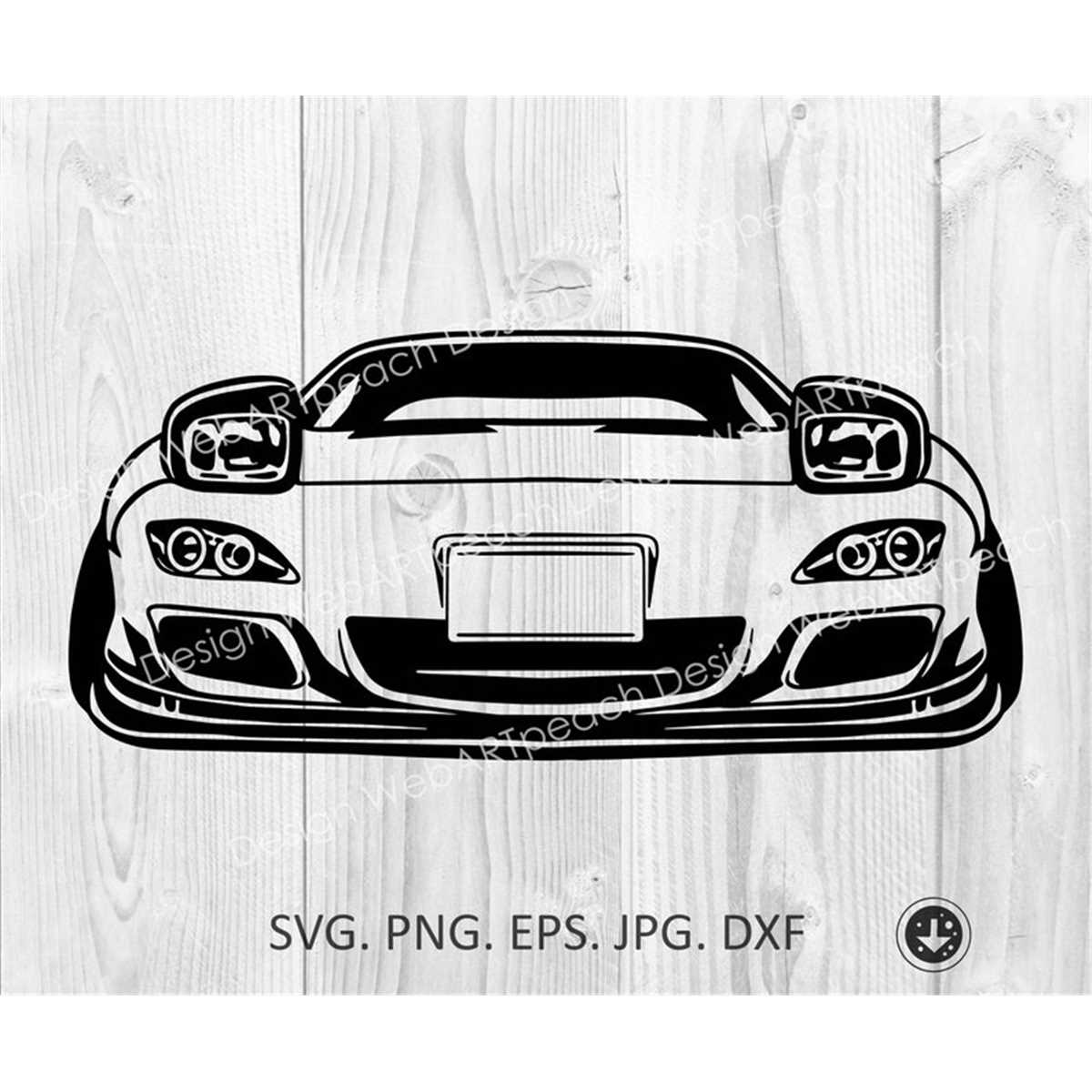 Sports car svg, Super Car svg,Racing Car svg,logo,silhouette - Inspire ...