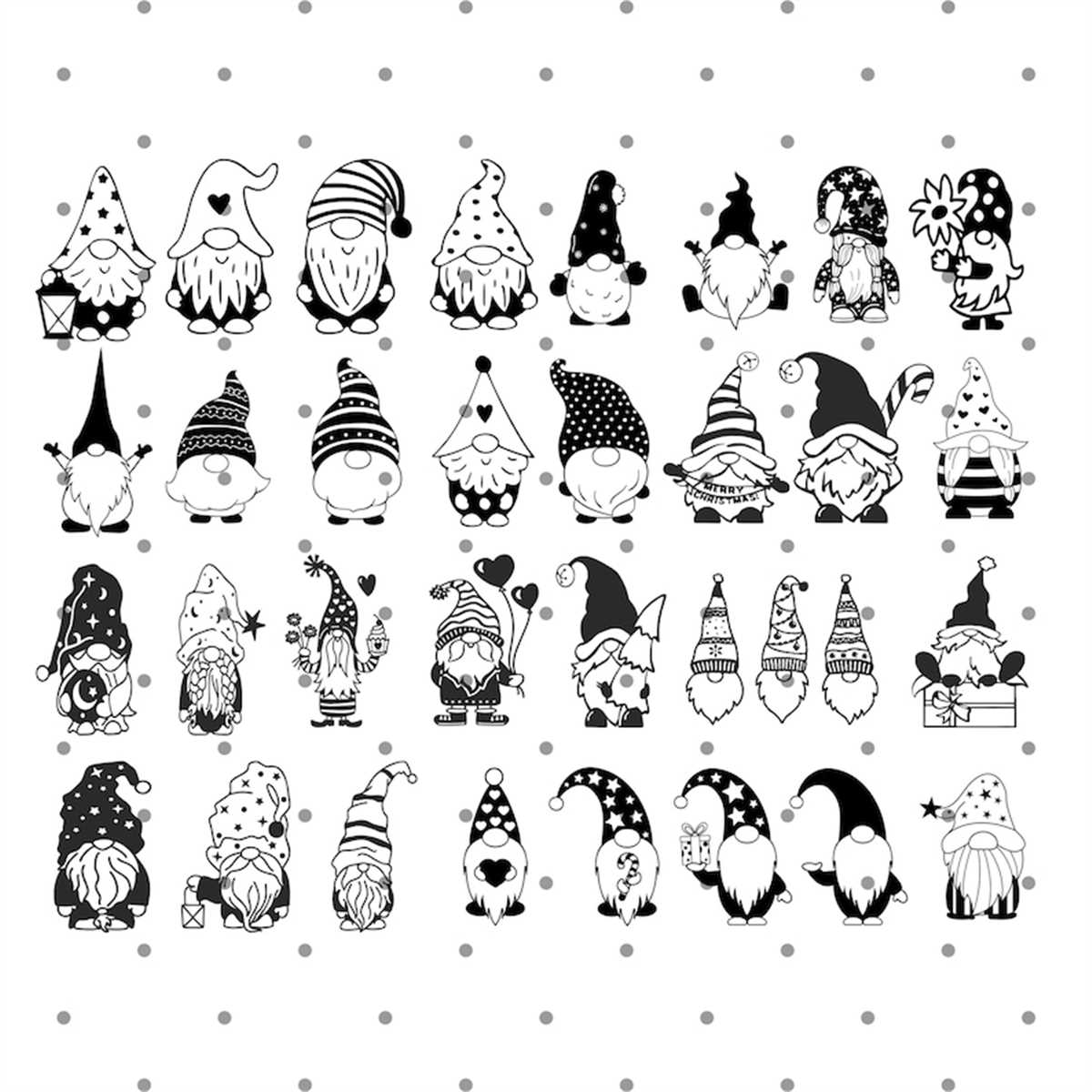 Christmas Gnome Bundle svg, Gnomies svg Cut File for cricut, | Inspire ...