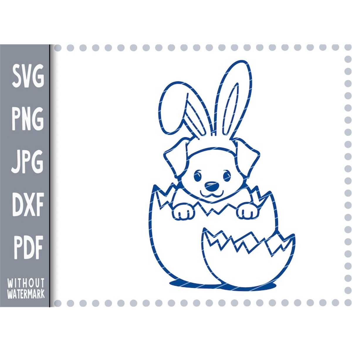 Easter svg, easter bunny SVG, puppy dog svg, easter egg svg. | Inspire ...