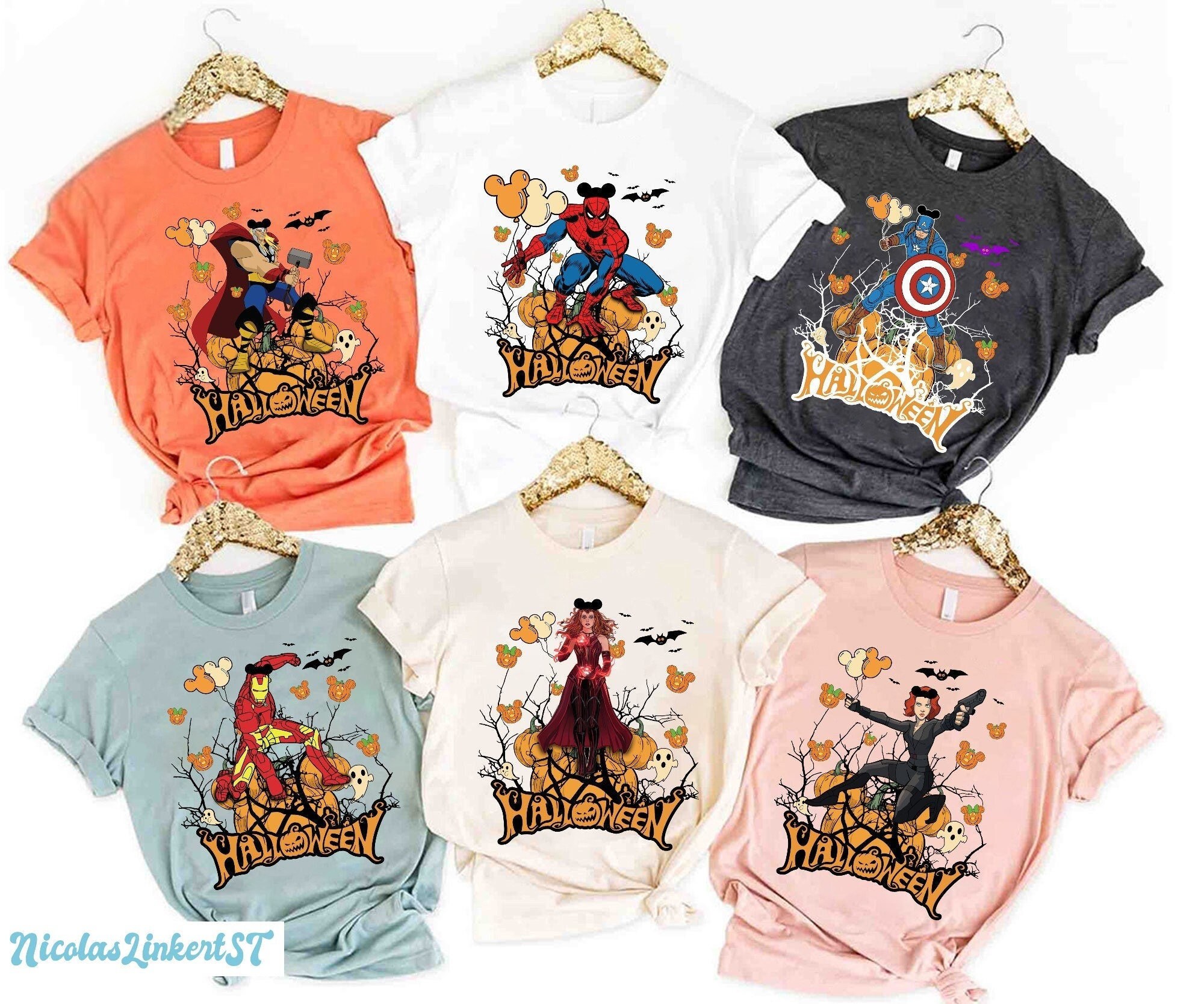 Halloween Marvel Shirt, Avengers Halloween Shirt, Avengers T - Inspire ...