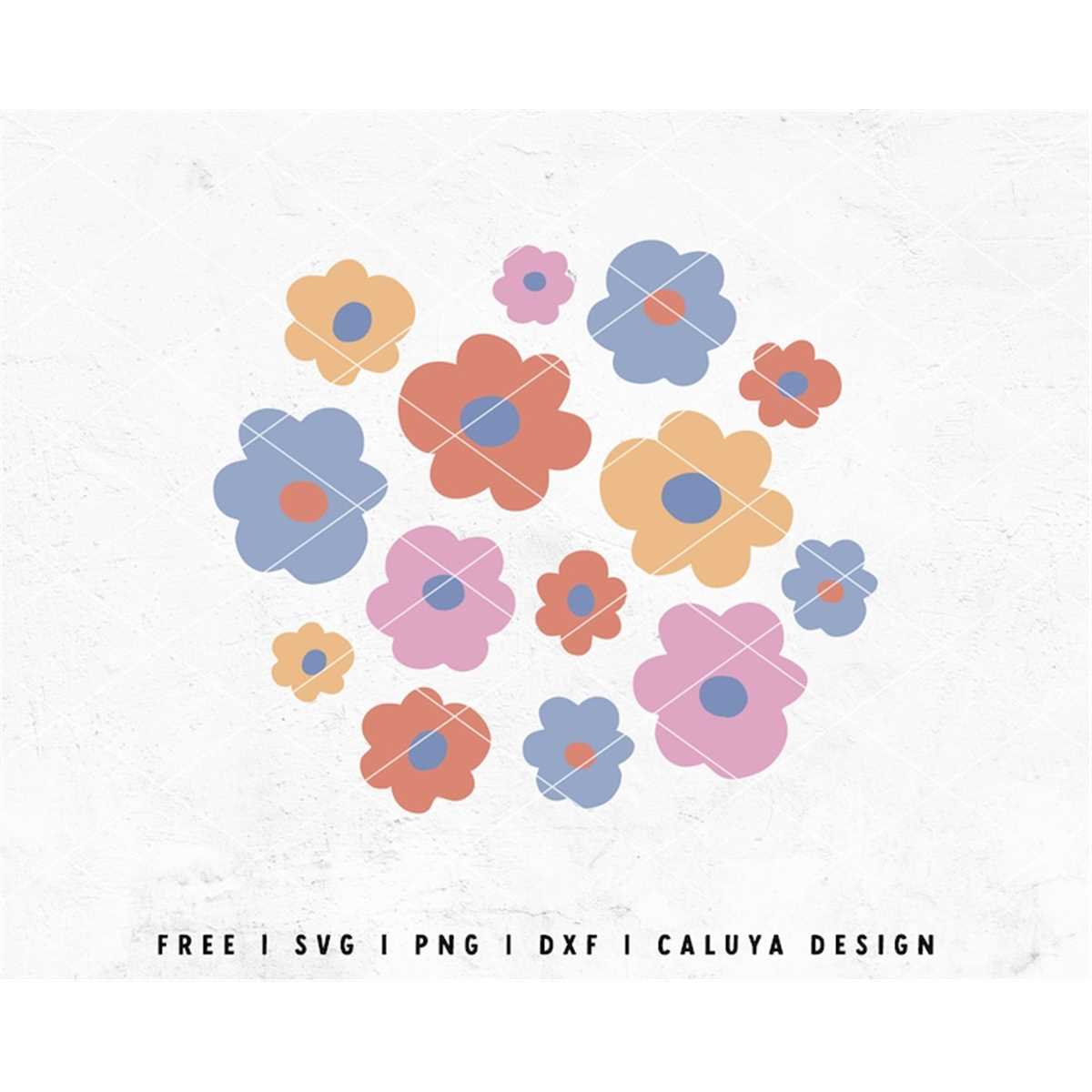Retro Flower SVG | Aesthetic SVG | 70s Flower SVG | Cute Flo - Inspire ...