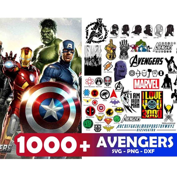 Avengers SVG, Avengers Logo, Avengers Symbol, Avengers PNG, | Inspire ...