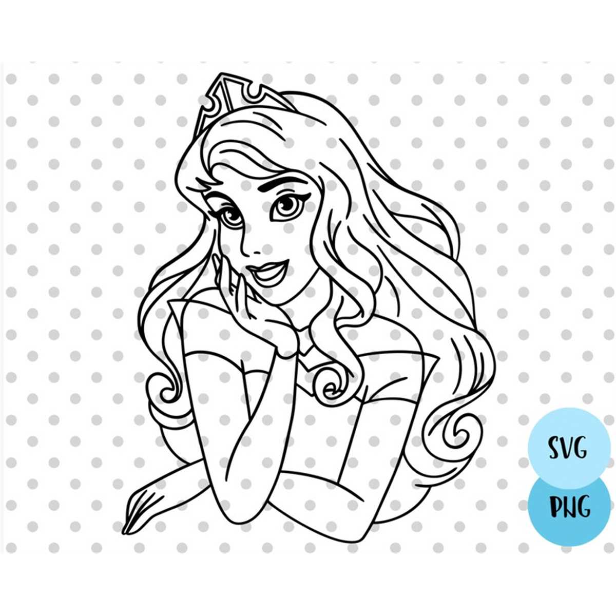 Aurora svg, sleeping princess svg, beauty svg, nap princess | Inspire ...