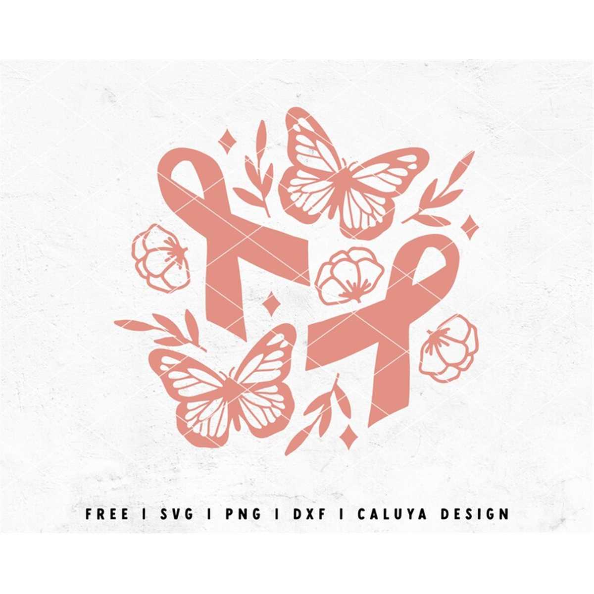 Pink Ribbon SVG | Cancer Awareness SVG | Breast Cancer SVG | | Inspire ...